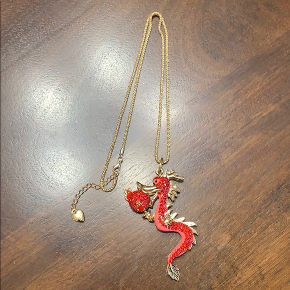 Jewelry | Red Dragon Necklace | Poshmark